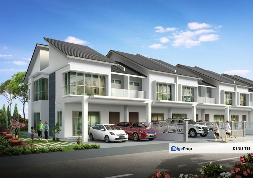 FREEHOLD New 20x70 2 storey link house for Sale @RM700,000 By DENIS TEE ...