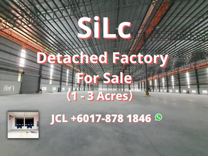 1.5 Storey Detached Factory In SILC For Sale for Sale @RM10,000,000 By ...