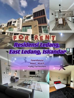 Residensi Ledang Townhouse 4bed 4bath for Rental @RM4,000 By BLUE CHAN ...
