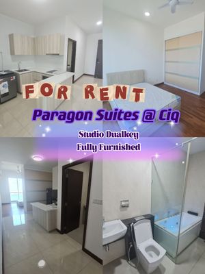 Paragon Suites @ Ciq Studio Dualkey Fully Furnish for Rental @RM2,100 ...