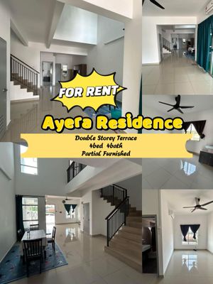 Ayera Residence 2 Storey Terrace 4bed 4bath for Rental @RM2,400 By BLUE ...