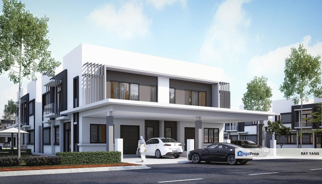 New Landed Freehold Landed 2 Storey SEMI-D House @ Bangi for Sale @RM1 ...