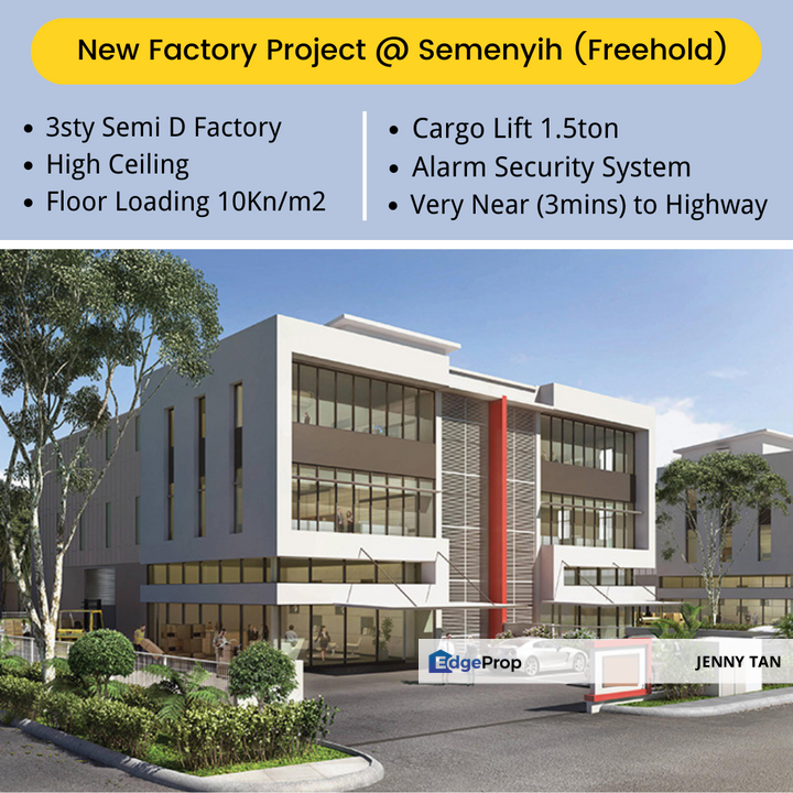 (New Project) Semi D Factory @ Jalan Bangi Lama, Semenyih for Sale @RM5 ...