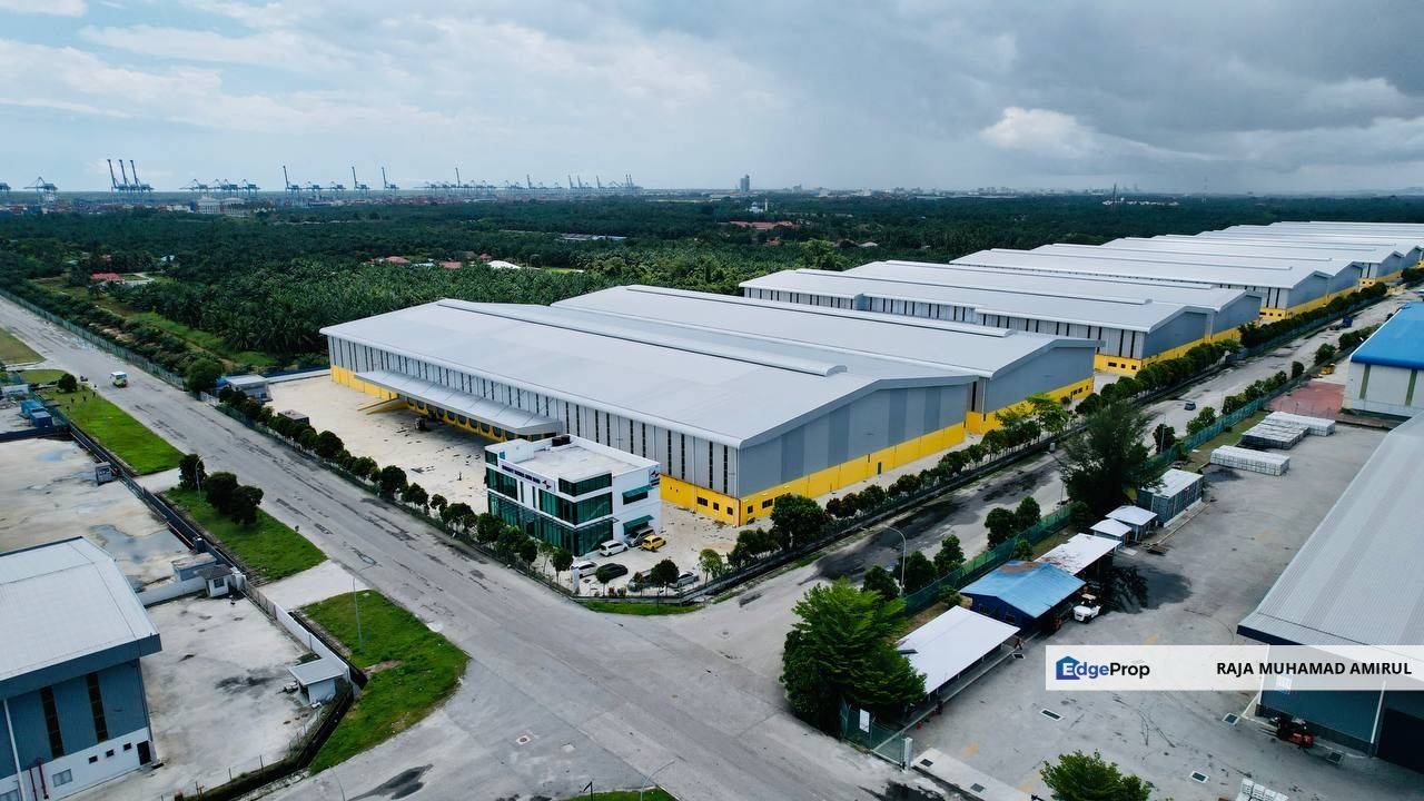 Single Storey Warehouse Free Zone Pulau Indah for Rental @RM170,672 By ...
