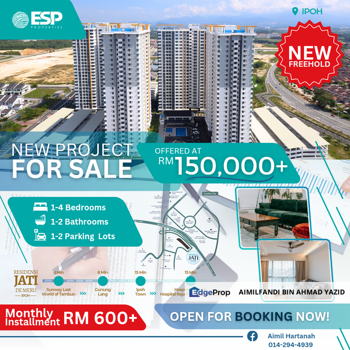 Residensi Jati De Meru, Ipoh, Perak for Sale @RM169,000 By AIMILFANDI ...