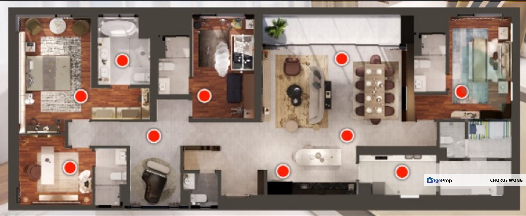 Allevia Mont Kiara (Bungalow in the Sky Layout) for Sale @RM2,090,800 ...