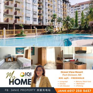 [Investor-Good ROI] Ocean View Resort Port Dickson Condominium Fully ...