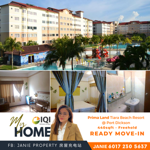 Primaland Resort Tiara Beach Port Dickson PD Tiara Bay Apartment Pasir ...