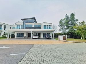 2 Storey Corner Semi-Detached House For Sale @ Perdana Lake View East ...
