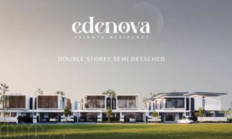 Large Double Storey SEMI DETACHED Edenova Residence at Bintulu for Sale ...