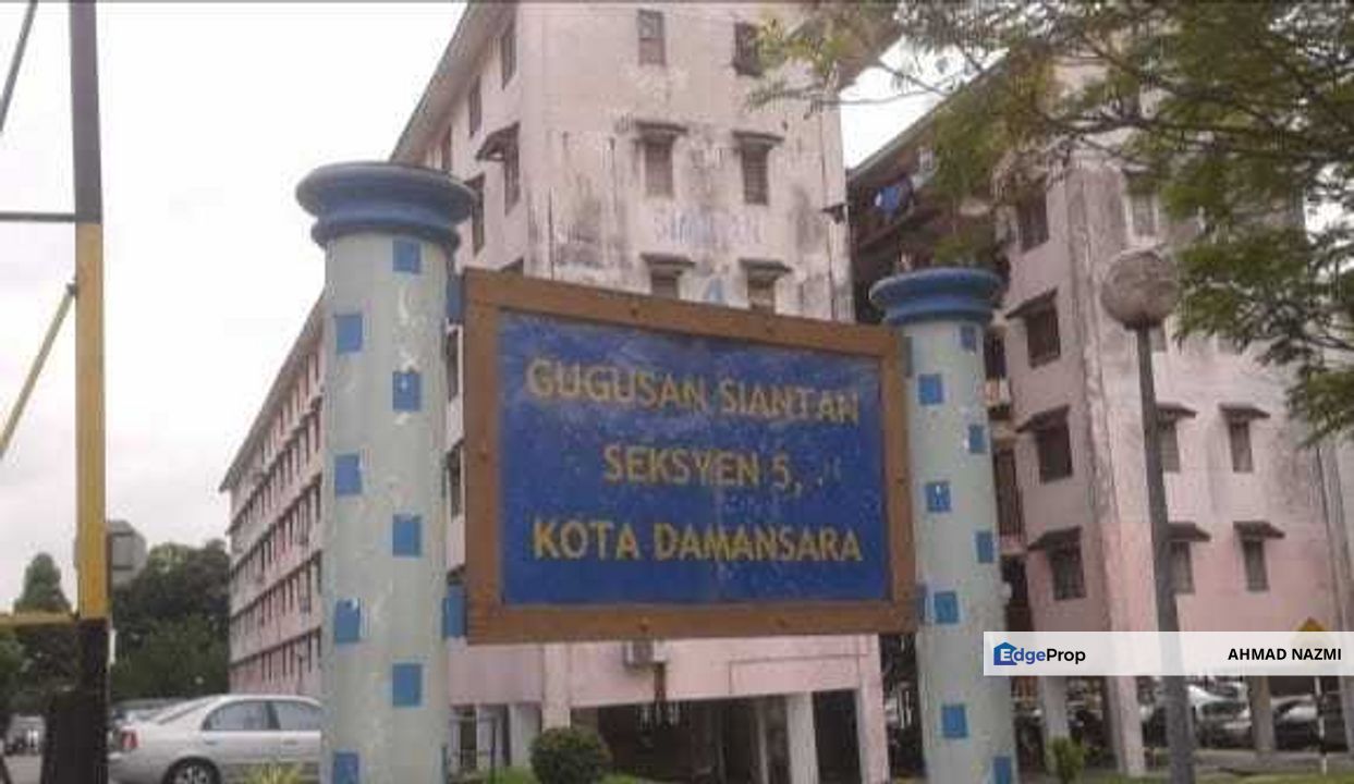 3RD FLOOR WALK-UP.. Gugusan Siantan Apartment, Kota Damansara for Sale ...