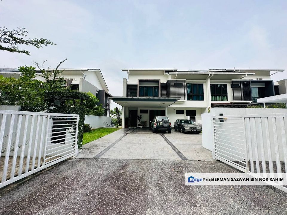 FREEHOLD 3 Storey Semi Detached Aleya Twin Villa Bukit Jelutong for ...