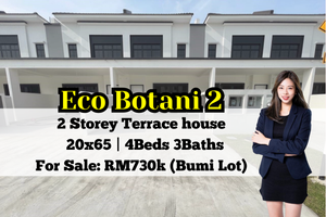 Eco Botani 2, The Tate, Double Storey For Sale for Sale @RM730,000 By ...