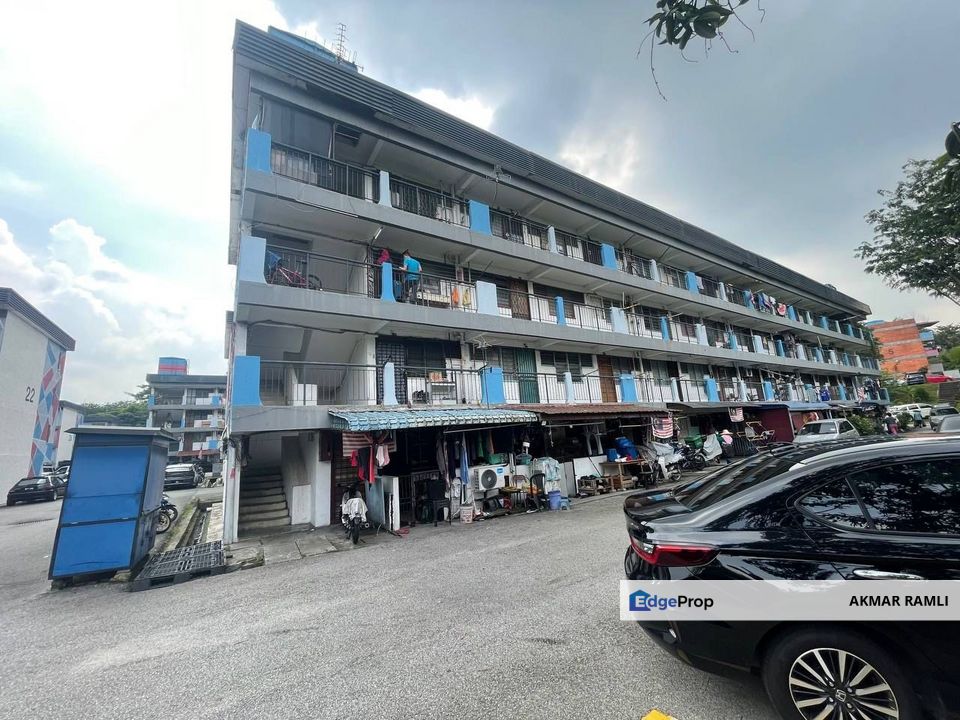 FACING OPEN UNIT, Flat PKNS Seksyen 16 Shah Alam Selangor for Sale ...