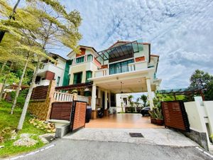 CORNER LOT + PRIVATE LIFT 3 Storey Bungalow House, Riverview Kemensah ...