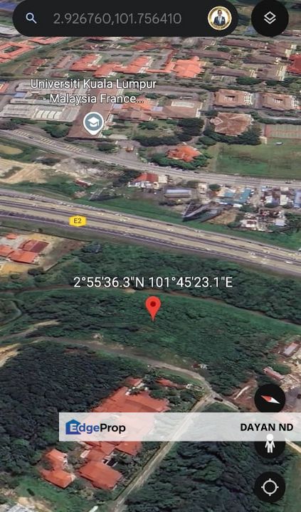 Tanah 3.4 ekar Sungai Merab status bangunan sebelah highway PLUS for ...