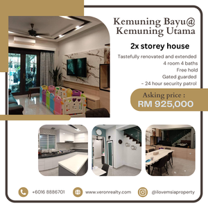 2x storey tastefully renovated and kitchen extended house for sale ...