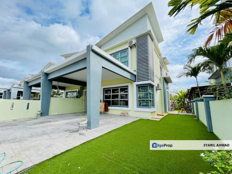 RENOVATED CANTIK Semi D Double Storey Taman Warisan Puteri for Sale ...