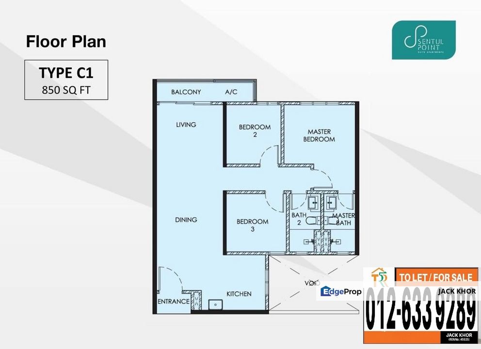 Sentul Point Suite Apartment for Rental @RM1,950 By JACK KHOR | EdgeProp.my