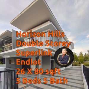 Double Storey Superlink Endlot for Sales for Sale @RM1,400,000 By JONY ...