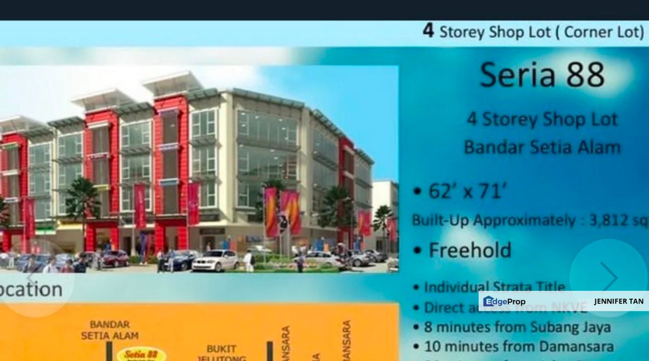 Seria 88 shop lot for sale for Sale @RM2,250,000 By JENNIFER TAN ...