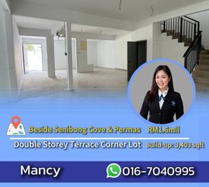 Ayera Residence Beside of Senibong Cove Double Storey Corner Terrace ...