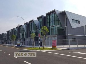 Facing Mainroad Nouvelle Industrial Park 2sty Link Factory Meru For ...