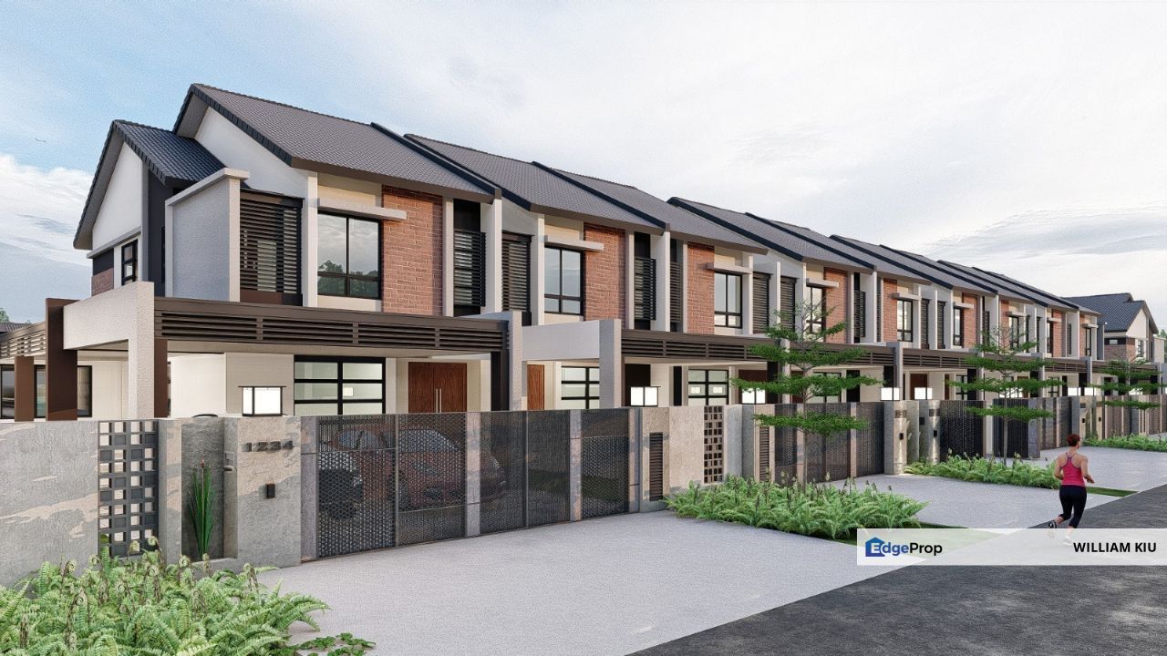 Double Storey Inter Terrace House at Amfield Garden 2, Luak for Sale ...