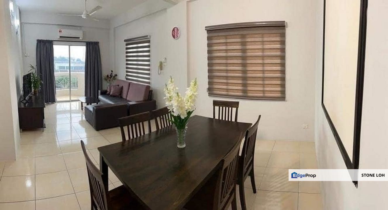 Bercham Prima Kiara Condo Fully Furnitured For Rent for Rental @RM1,500 ...