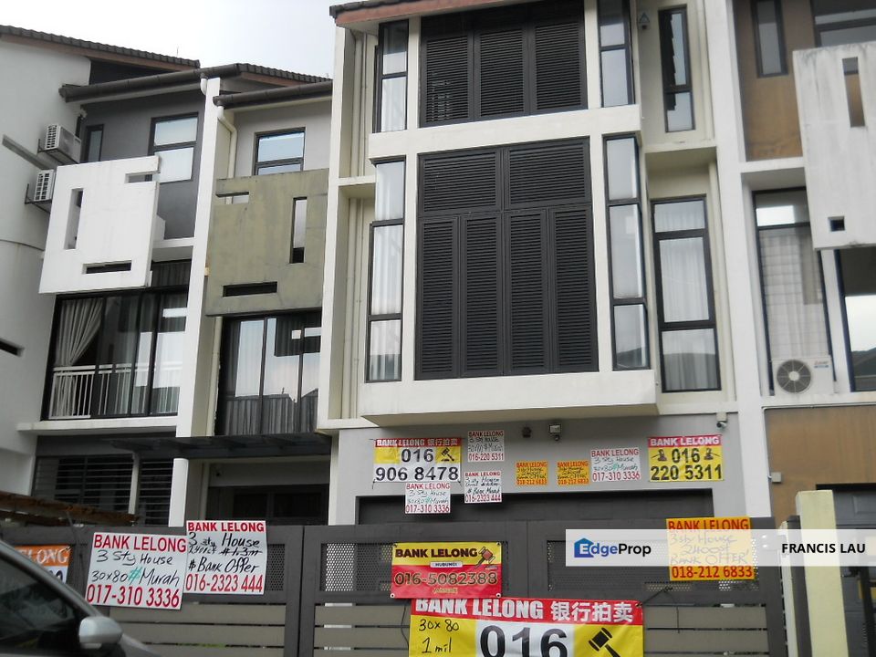 Auction/Lelong Maple Terrace 3 storey superlink for Sale @RM1,026,270 By FRANCIS LAU | EdgeProp.my