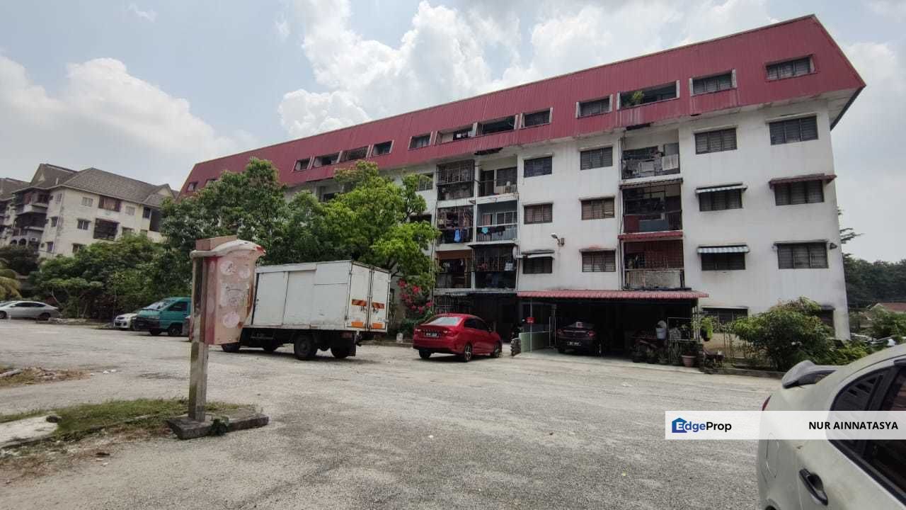 GROUND FLOOR Flat Taman Sri Muda Seksyen 25 Shah Alam for Sale @RM150 ...