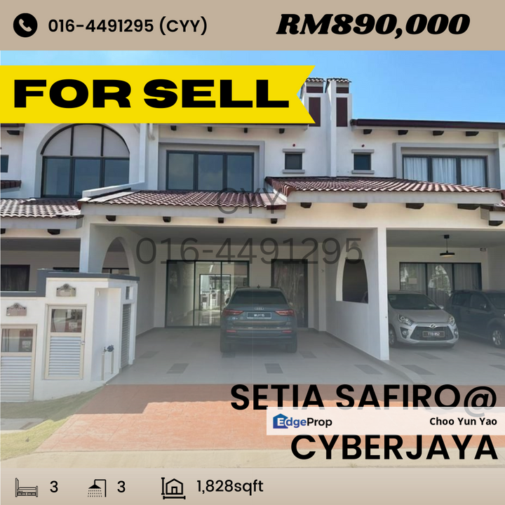 Setia Safiro 2 Storey Cyberjaya, FOR SALE for Sale @RM890,000 By Choo ...