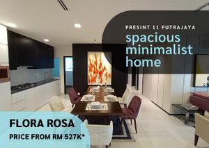 Miliki Unit 4 Bilik di Flora Rosa Condominium, Precinct 11 Putrajaya ...
