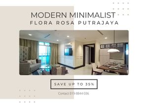 Modern Minimalist 1,184 sqft Flora Rosa Presint 11 Putrajaya for Sale @RM451,034 By HALIZA ...