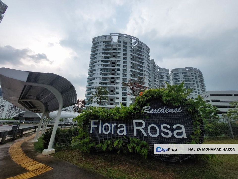 Flora Rosa Completed Condominium with 2 Parking Lot for All Type for Sale @RM399,043 By HALIZA ...