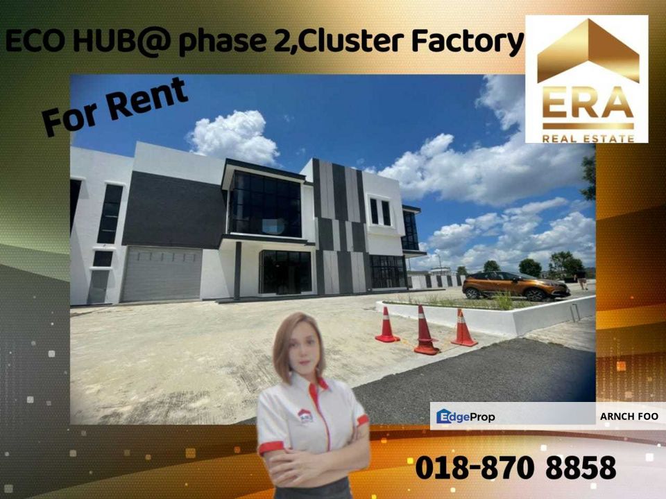 Eco Business Park Eco Hub Phase 2 Cluster Factory For Rent for Rental @RM13,000 By ARNCH FOO ...