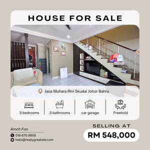 Mutiara Rini Double Storey for Sale @RM548,000 By ARNCH FOO | EdgeProp.my