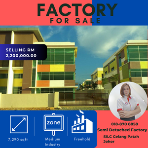 SILC Medium Factory for Sale @RM2,200,000 By ARNCH FOO | EdgeProp.my