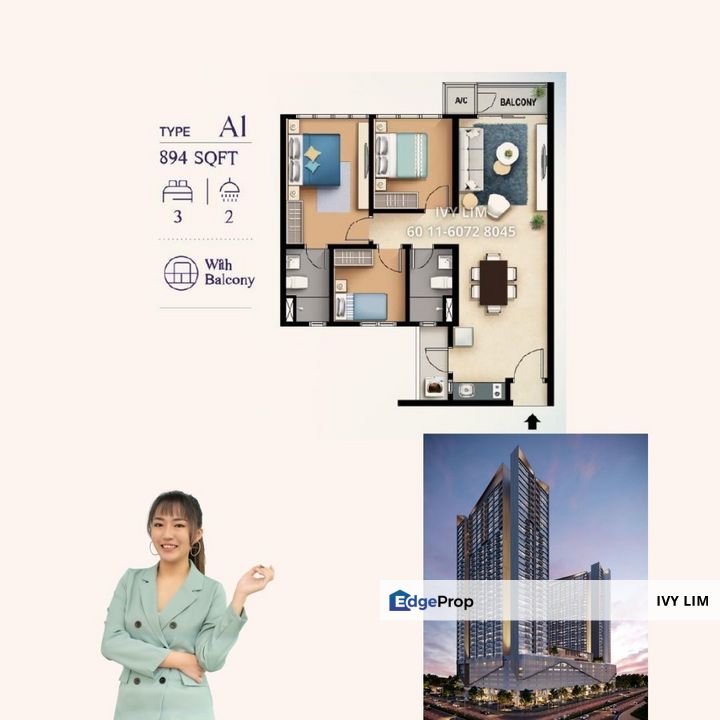 M Astra @ Setapak, Setapak, Kuala Lumpur, 4 Bedroom, New Condo, Walk ...