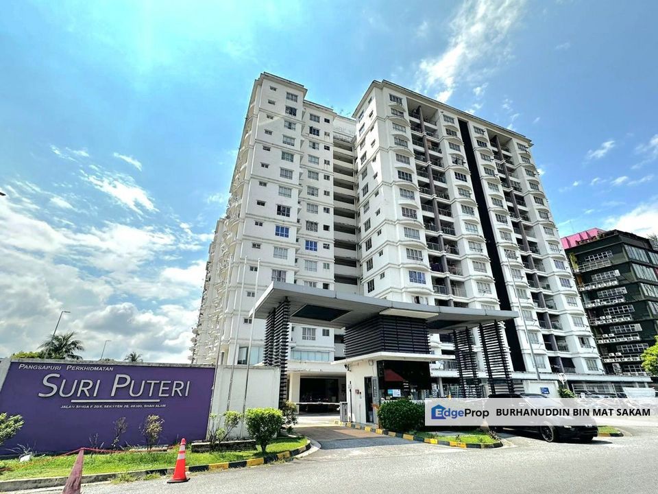 Suri Puteri Servis Apartment Section 20 Shah Alam for Sale @RM410,000 ...
