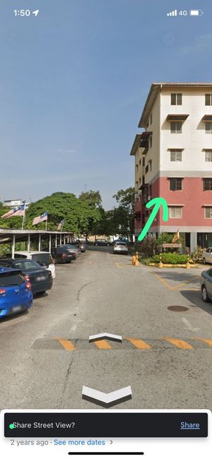 Flat PKNS Seksyen 7 Shah Alam Fully-furnished Level 2 for Sale @RM250 ...