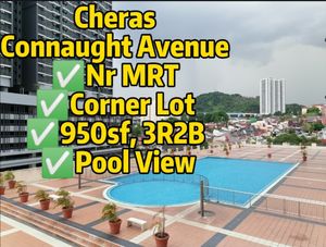 Connaught Avenue Nr MRT/Corner /F/Furnished for Rental @RM1,600 By JACQ ...
