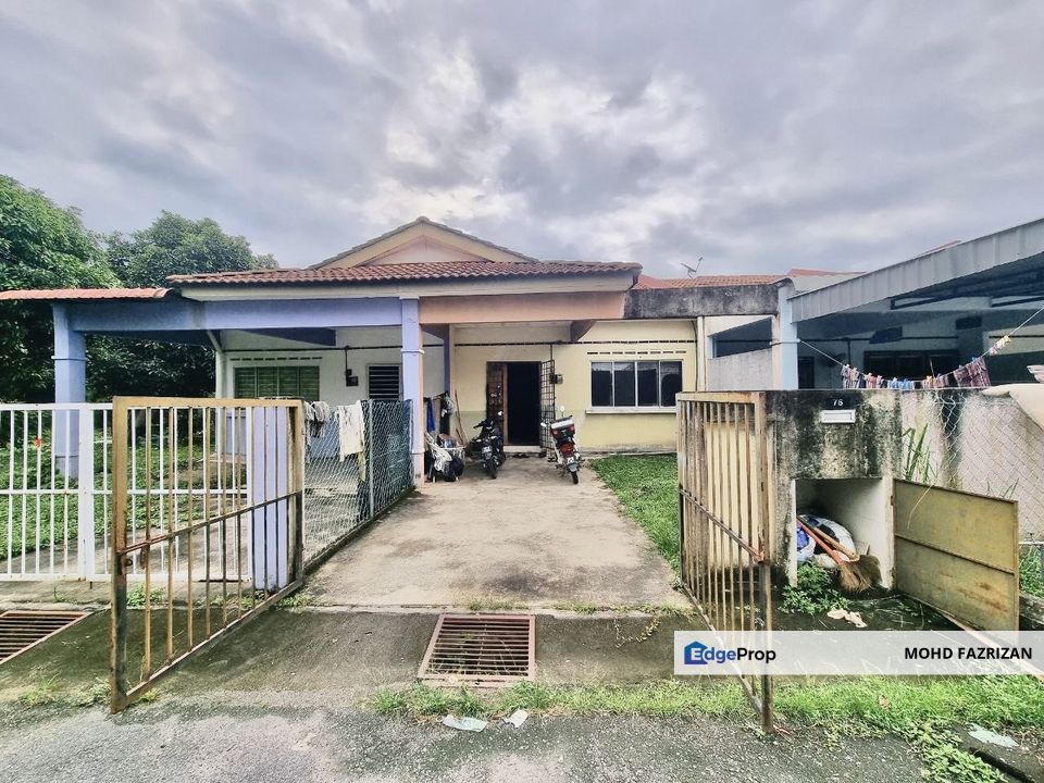FULL LOAN 1 Storey Terrace Taman Langat Utama 3, Banting for Sale ...