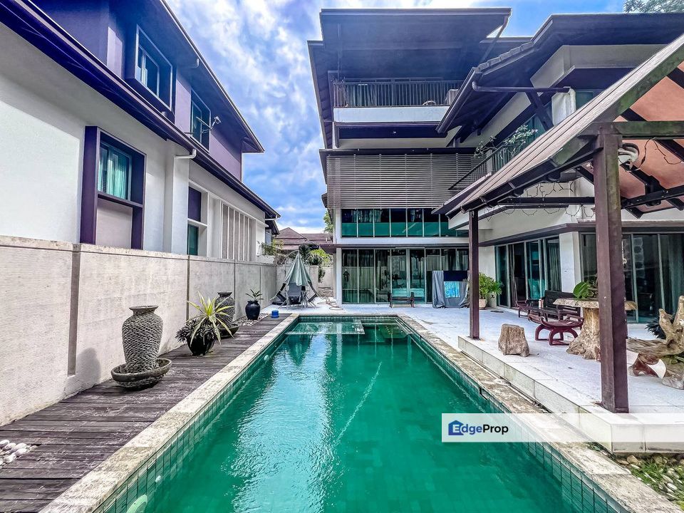 FULLY FURNISHED, INTERIOR DESIGN 2.5 Storey Bungalow House Setia Hills ...