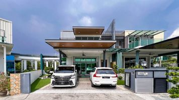 MODERN DESIGN 2 Storey Semi Detached House D'island Residence Puchong ...