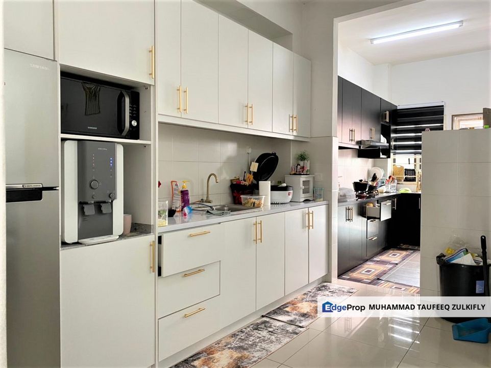 FREEHOLD RENOVATED Kitchen Cabinet 2 Storey Setia Indah Setia Alam for ...