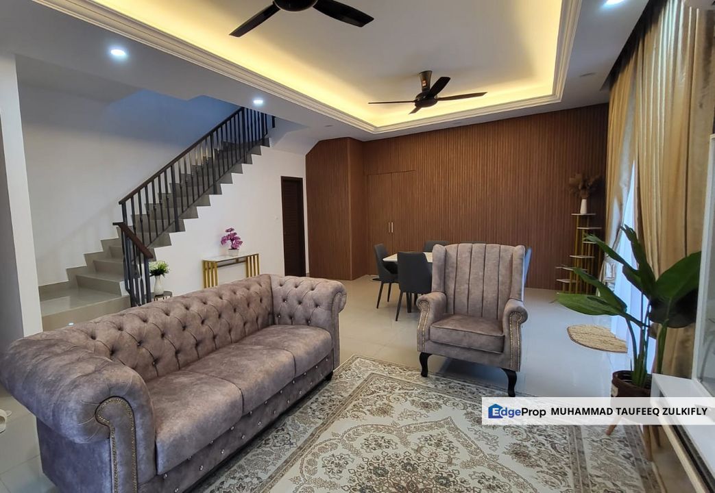 Fully Furnished End Lot 2 Storey Setia Safiro Spanish Style Concept ...