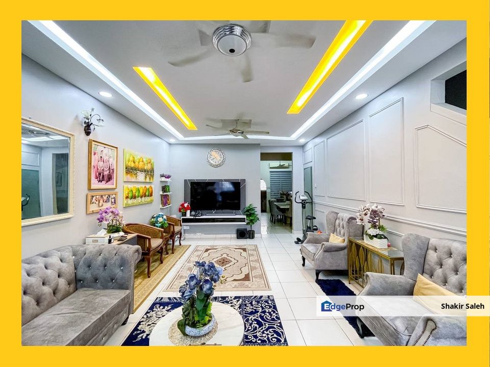 FULLY RENOVATED FACING OPEN Double Storey Taman Alam Indah Seksyen 33 ...