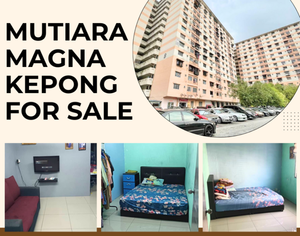 Mutiara Magna Kepong Fully Tiles Table Top Well Kept Unit for Sale ...