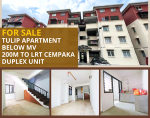 Tulip Apartment For Sale Below Market Value 200M To LRT Cempaka for ...